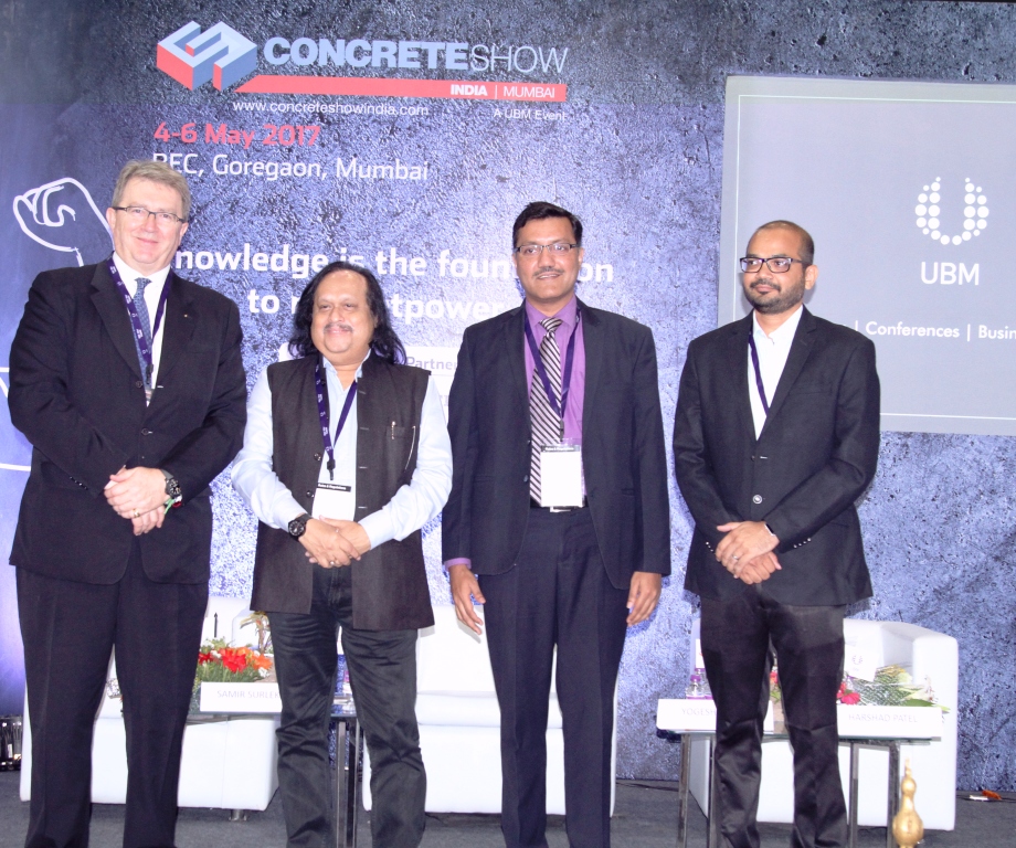 UBM India’s Concrete Show India witnesses the launch of its 5th edition ...