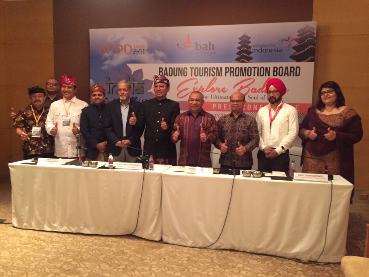 Air Guru Travels and Badung Tourism Promotion Board in cooperation with ...