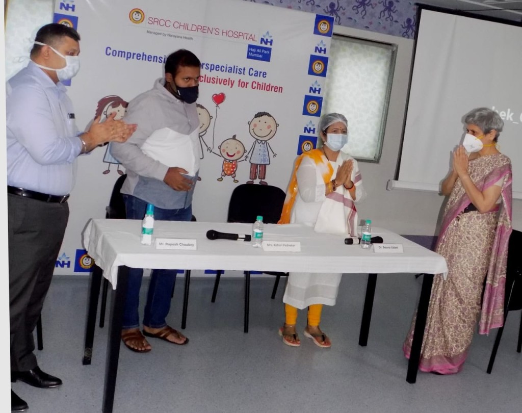COVID-19: SRCC Children’s Hospital Managed by Narayana Health donates ...