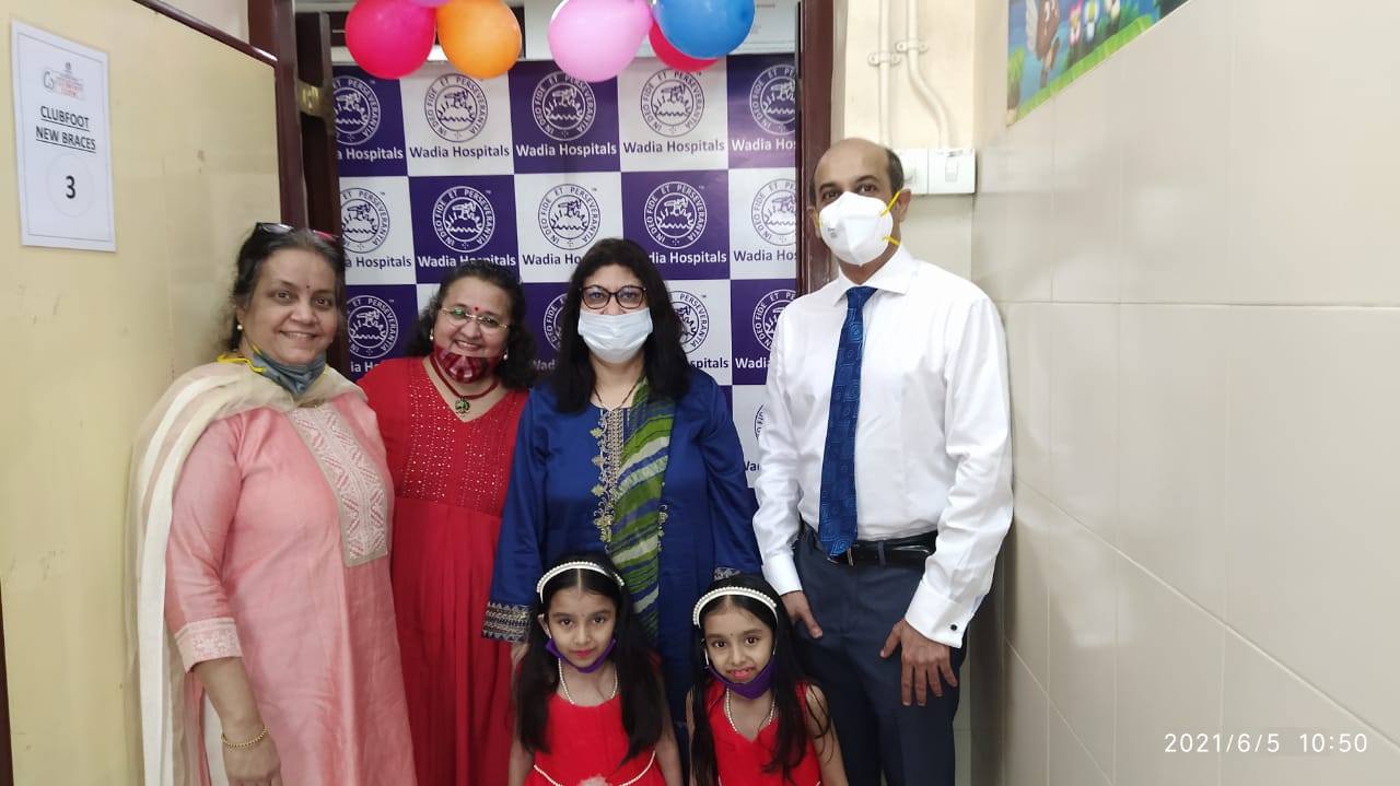 The Bai Jerbai Wadia Hospital For Children Launched Brace Bank and Self ...