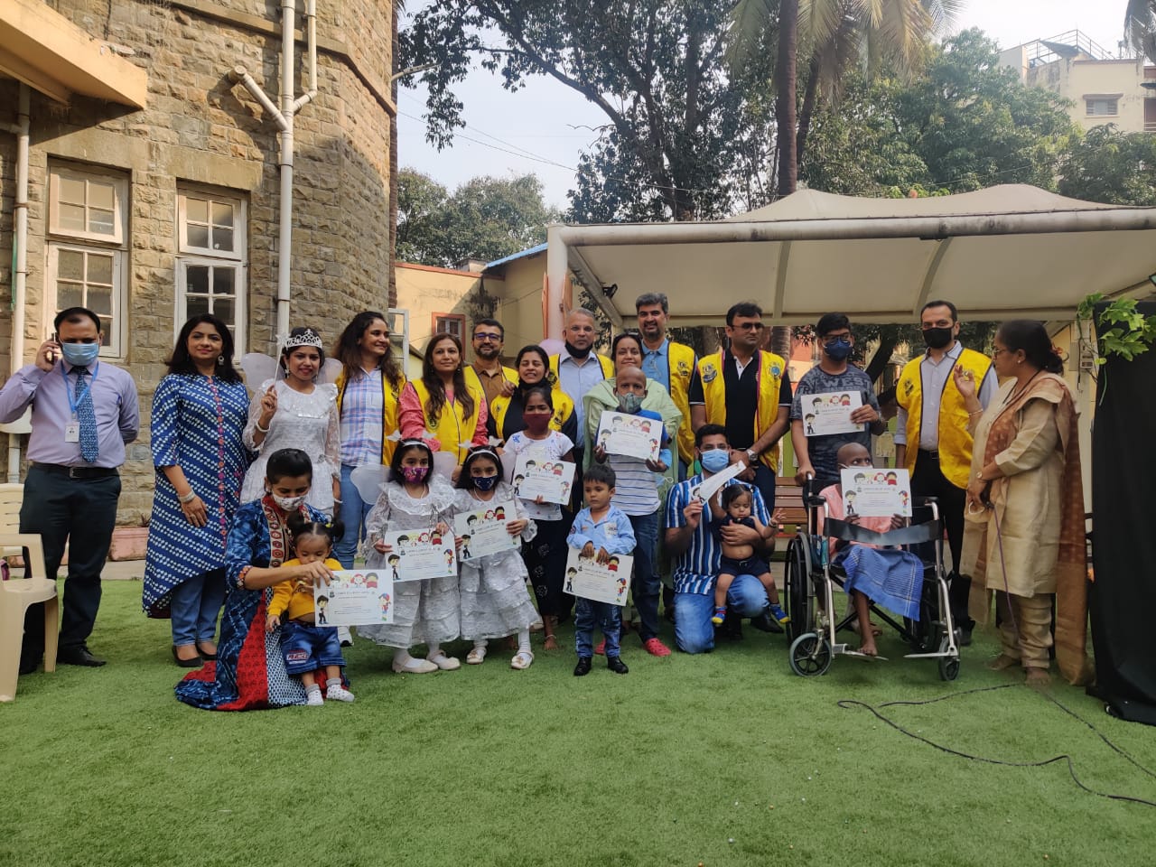 Pediatric patients rejoice on the occasion of children's day at Bai ...