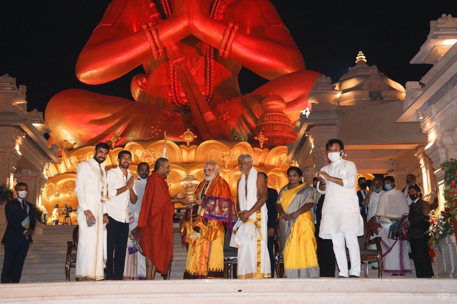 Prime Minister Inaugurated 216-Feet Tall Statue of Equality ...