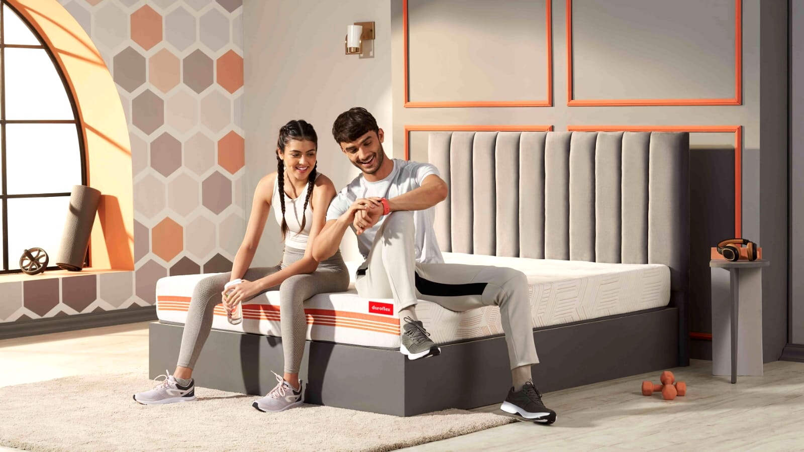 Duroflex introduces their classic ‘Energise’ range of mattresses in an ...