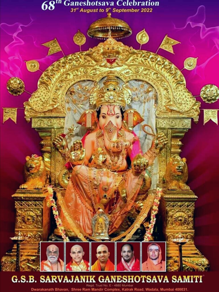 Devotees flock in large numbers to catch a glimpse of Mumbai's richest ...