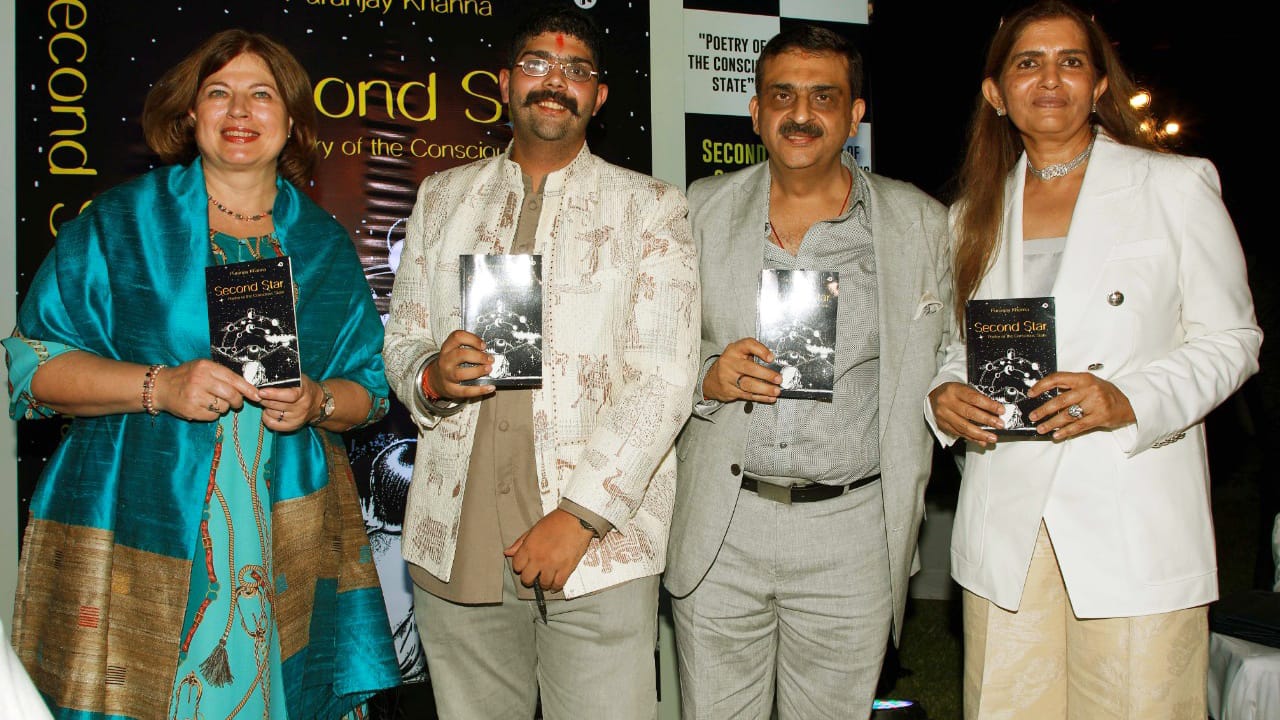 Puranjay Khanna’s Debut Book Of Poems Second Star Gets Released ...