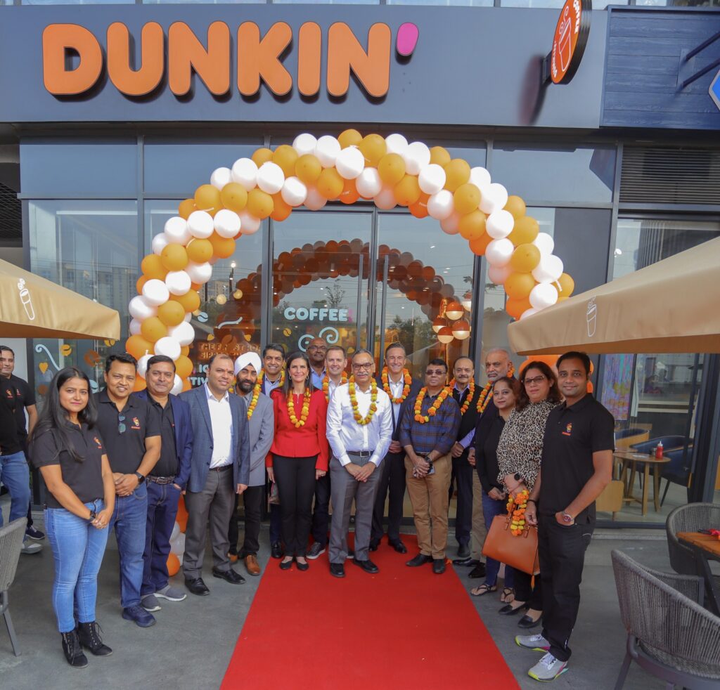 Dunkin’ India re-launches eye-catching new restaurant design with a ...