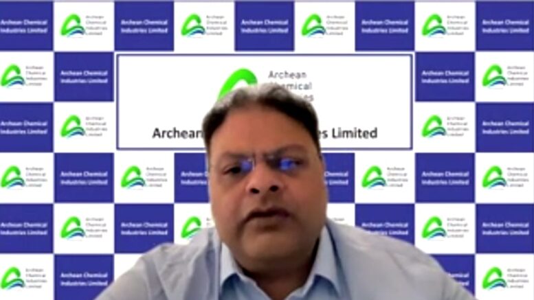 ARCHEAN CHEMICAL INDUSTRIES LIMITED INITIAL PUBLIC OFFER (IPO) TO OPEN ...