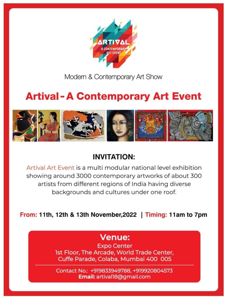 Mumbai’s Biggest National Level Art Exhibition "Artival Art Event 2022 ...