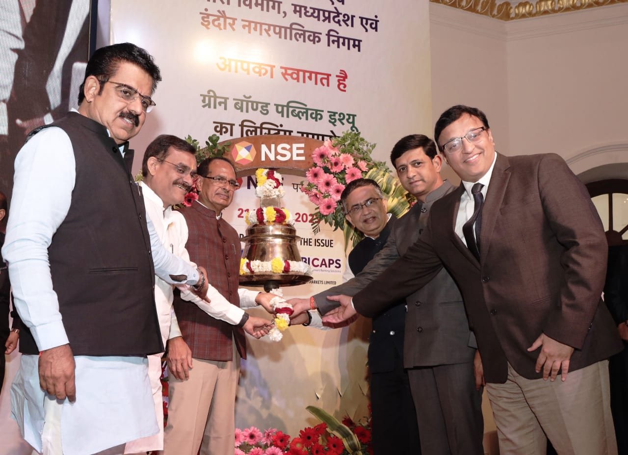 Indore Municipal Corporation Green Bonds listed on NSE | Global Prime News