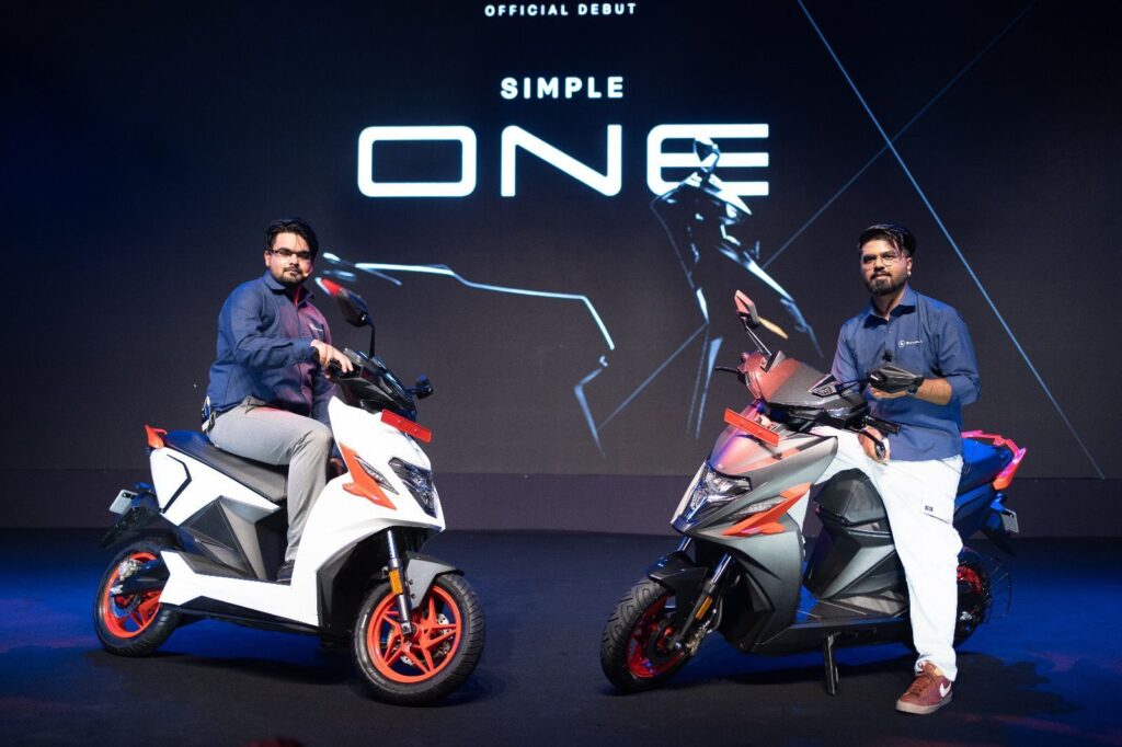 Simple Energy launches its first electric scooter, the Simple ONE the ...