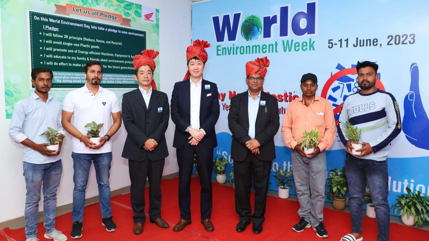 Honda Motorcycle & Scooter India (HMSI) celebrates World Environment ...