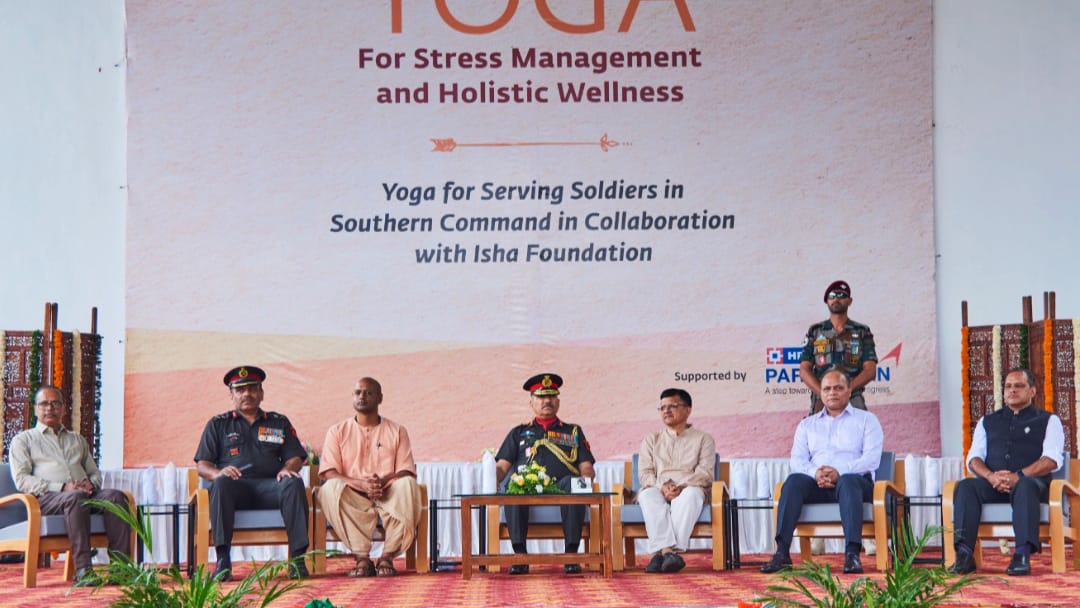 Isha Foundation And Indian Army Partner's To Offer Classical Hatha Yoga ...