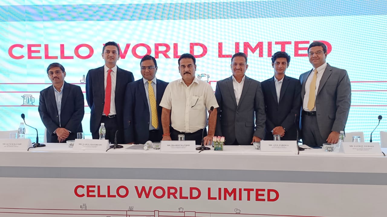 Cello World Limited Rs 1900 crore IPO Opens On 30 October 2023, Price ...