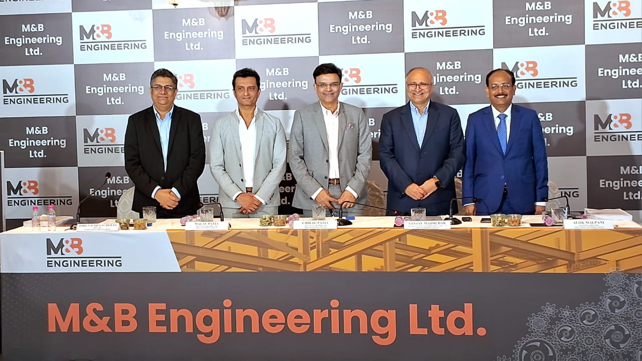 M & B ENGINEERING LIMITED's up to Rs. 650 CRORE IPO TO OPEN ON ...